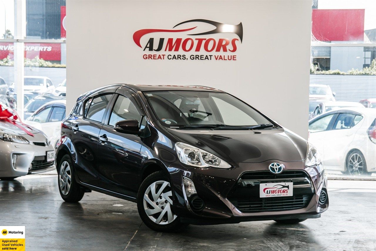 2015 Toyota Aqua Hatchback S / Push Start / Rev Cam For Sale At $10,980 In Auckland Aj Motors ...