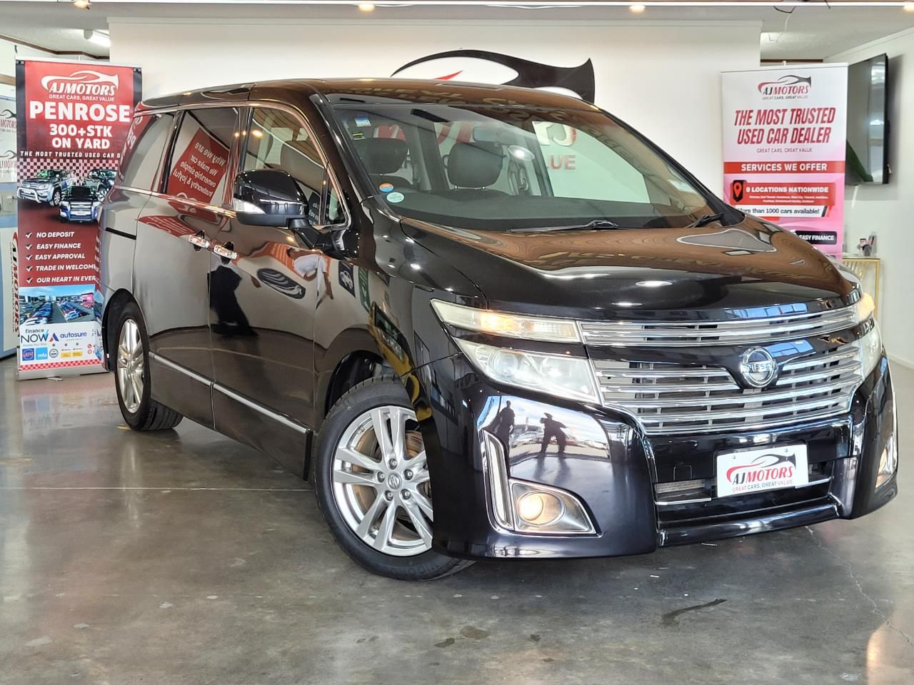 2012 Nissan Elgrand Wagon 250 Highway Star Urban Chrome For Sale At ...
