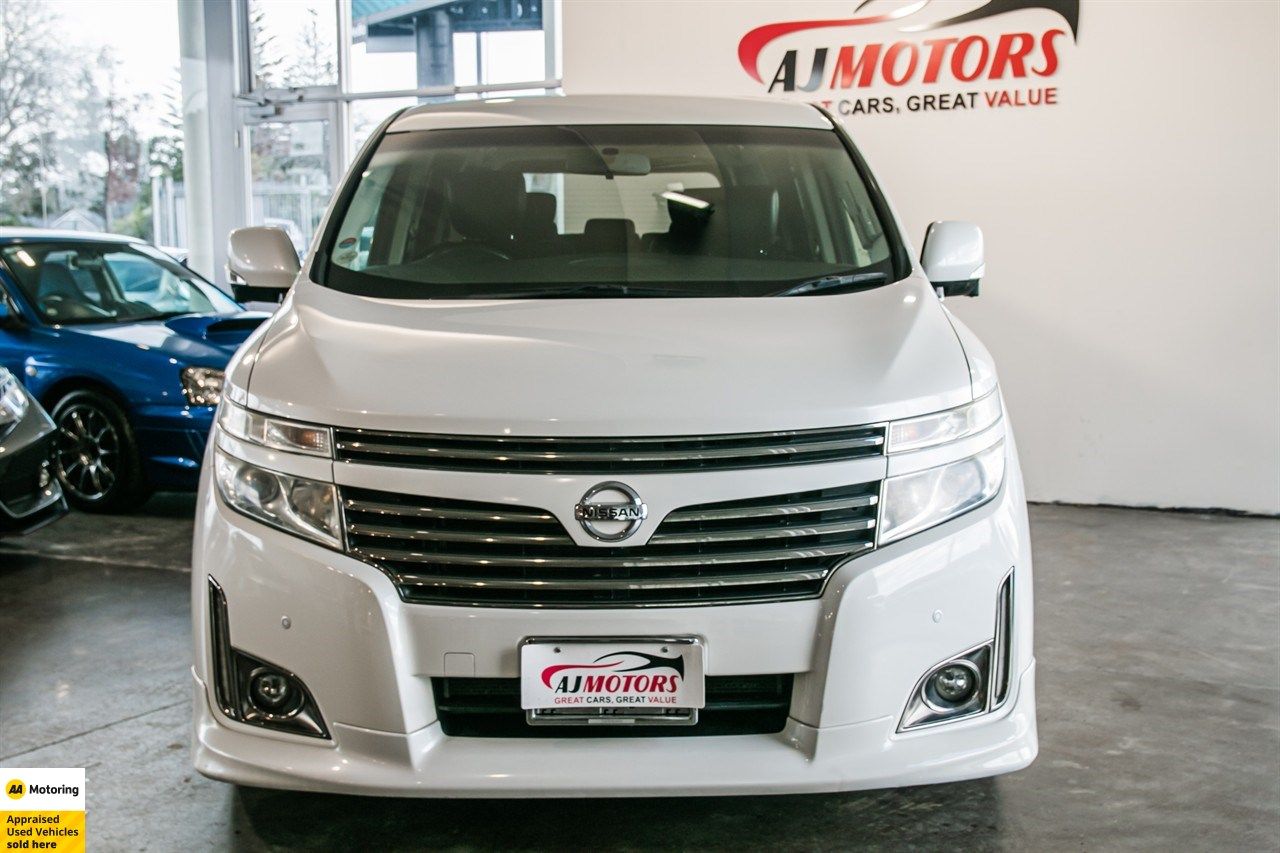 2012 Nissan Elgrand Van 2.5p/auto/mini Van For Sale At $13,980 In ...