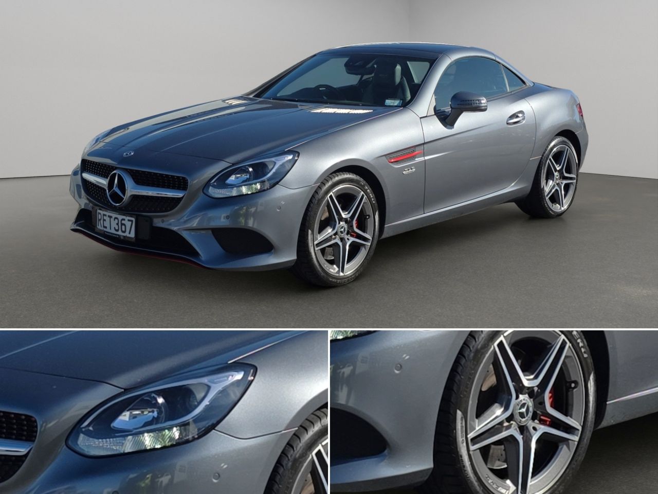 2018 Mercedes-benz Slc 180 Convertible Nz New 1.6 Turbo Convertable ...